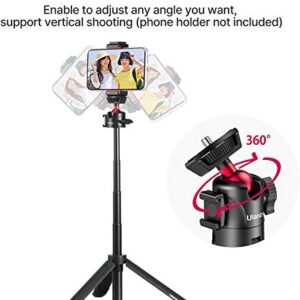 Camera Phone Tripod Flexible for Gopro - Mini Desktop Table Tripod Extendable Handle Selfie Stick Phone Hot Shoe Mount Remote Shutter Vlog Kits for Sony iPhone Gopro Hero Black