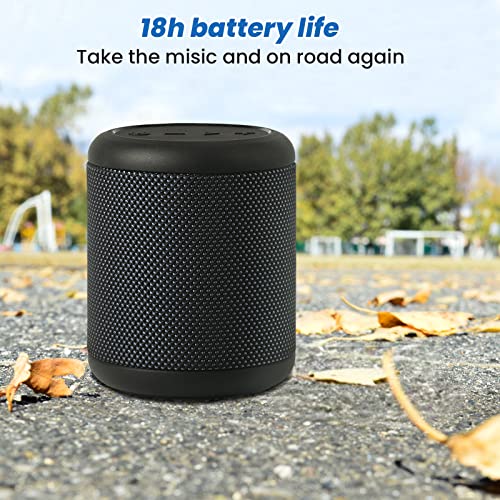 WESDAR Portable Bluetooth Speakers, Bluetooth Speakers with Subwoofer, Waterproof and Long Battery Life, Bass Boosted Fast Charge Dual Paring Technology, Shower Outdoor Speaker Great Gift