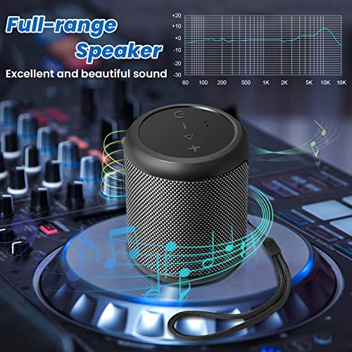 WESDAR Portable Bluetooth Speakers, Bluetooth Speakers with Subwoofer, Waterproof and Long Battery Life, Bass Boosted Fast Charge Dual Paring Technology, Shower Outdoor Speaker Great Gift