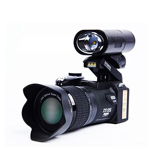 Camera 2022 Digital Camera HD DMillion Pixel Auto Professional DSLR Video Camera 24X Optical Zoom Three Lens Digital Camera (Size : with 16G SD Card, Color : D7200 with EU Plug)