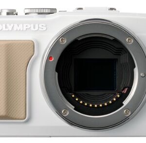 Olympus E-PL5 16MP Mirrorless Digital Camera with 3-Inch LCD, Body Only (White) (Old Model)