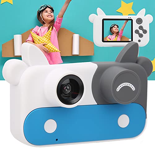 ciciglow Kids Camera, Portable Digital Camera Toy HD 2in Kids Digital Camera Cute with a Lanyar Built in Large Capacity 400mAh Battery