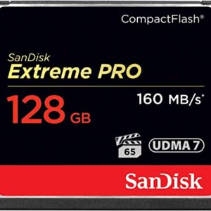 SanDisk 256GB Extreme PRO CompactFlash Memory Card UDMA 7 Speed Up To 160MB/s- SDCFXPS-256G-X46