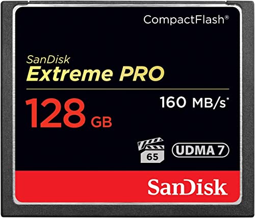 SanDisk 256GB Extreme PRO CompactFlash Memory Card UDMA 7 Speed Up To 160MB/s- SDCFXPS-256G-X46