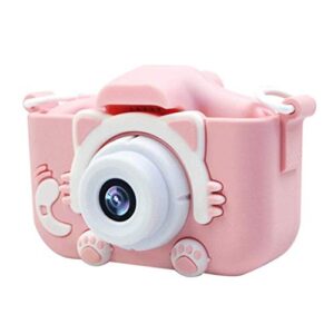 lkyboa kids camera toys for 3-12 year old, children’s digital camera 2inch touch screen games camera video (color : a)