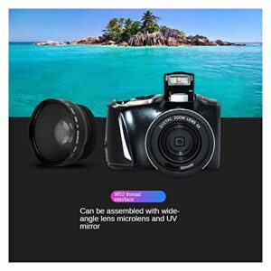 Camera 2.7K 48MP Micro Single Digital Camera 3.0 Inch High Definition Screen with Flash Camera and Video Recorder Camera Digital Camera (Size : Standard)