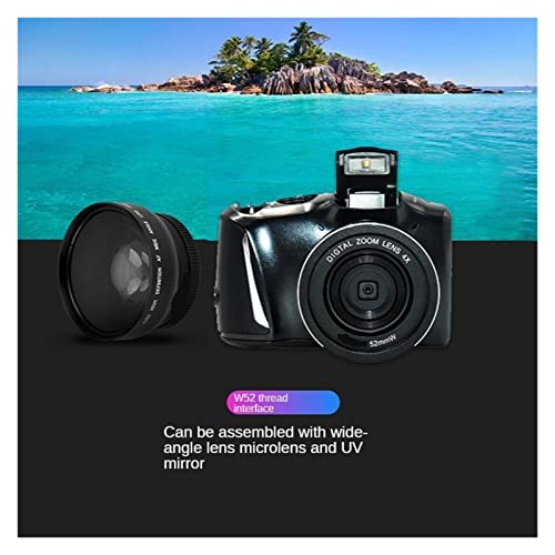 Camera 2.7K 48MP Micro Single Digital Camera 3.0 Inch High Definition Screen with Flash Camera and Video Recorder Camera Digital Camera (Size : Standard)