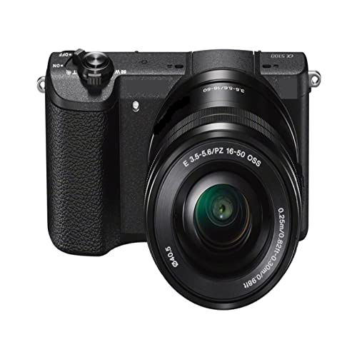 Camera A5100 24.0MP Mirroless Digital Camera with 16-50mm OSS Lens/Used Digital Camera (Color : B)