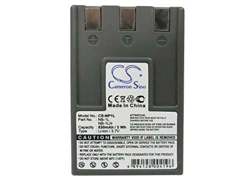 CHGY 3.7V Battery Replacement Compatible with can0n IXY Digital 200, IXY Digital 200a, IXY Digital 300, IXY Digital 300a, IXY Digital 320, IXY Digital 400, IXY Digital 430