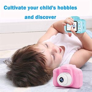 Niaviben Digital Camera for Kids HD 1080P Mini Camera 2.0 LCD Children's Sports Camera Birthday Gifts for Kids Green