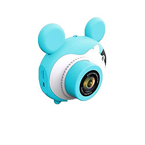 LKYBOA Children's Camera - Can Take Pictures HD Digital Small SLR Student Portable Toy Camera (Color : Blue)