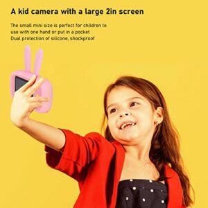 Liccx Kids Camera, 1080P HD Portable Kids Digital Camera with USB Cable and Lanyard, Mini Video Camera for Kids Children Girls Boys, Playback and Deletion Functions