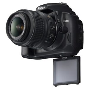 Nikon D5000 12.3 MP DX Digital SLR Camera with 18-55mm f/3.5-5.6G VR Lens and 2.7-inch Vari-angle LCD