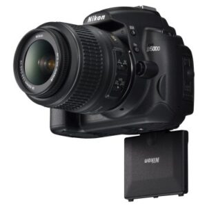 Nikon D5000 12.3 MP DX Digital SLR Camera with 18-55mm f/3.5-5.6G VR Lens and 2.7-inch Vari-angle LCD