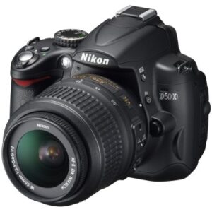 Nikon D5000 12.3 MP DX Digital SLR Camera with 18-55mm f/3.5-5.6G VR Lens and 2.7-inch Vari-angle LCD