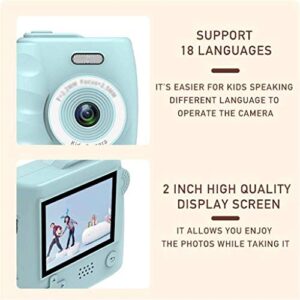 LKYBOA Digital Camera for Kids, Kids Digital Video Camera with 2 Inch Screen and Card for 3-10 Years Boys Girls Gift (Color : B)