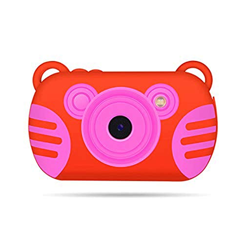 LKYBOA Waterproof Children's Camera -for Kids Video Cameras Kids Digital Camera 8MP 1080P HD Toys for 3-10 Year Old Girl with (Color : Red)