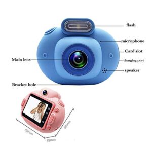 LKYBOA Children's Digital Camera - Baby Can Take Pictures Photography Male and Female Birthday Gift (Color : B)