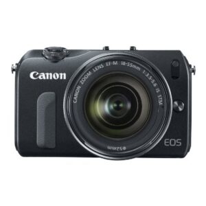 Canon EOS M 18.0 MP Compact Systems Camera with 3.0-Inch LCD and EF-M18-55mm is STM Lens