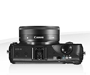 Canon EOS M 18.0 MP Compact Systems Camera with 3.0-Inch LCD and EF-M18-55mm is STM Lens