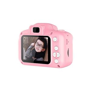 lkyboa mini children camera photo video digital camera for kids cute cartoon kids camera toys child birthday gift (color : pink)