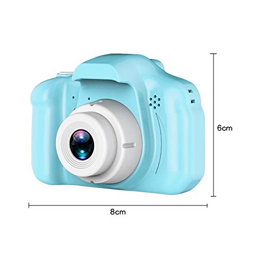 LKYBOA Mini Children Camera Photo Video Digital Camera for Kids Cute Cartoon Kids Camera Toys Child Birthday Gift (Color : Pink)