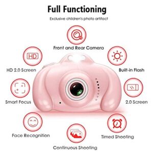 LKYBOA Digital Camera for Kids Gifts, Camera for Kids 3-10 Year Old 2.4 Inch Displaywith 2019 Upgraded (Color : C)