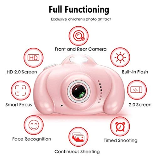 LKYBOA Digital Camera for Kids Gifts, Camera for Kids 3-10 Year Old 2.4 Inch Displaywith 2019 Upgraded (Color : C)