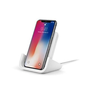 logitech powered wireless charging stand for iphone 8, 8 plus, x, xs, xs max and xr