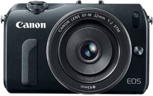 canon eos m 18.0 mp compact systems camera with 3.0-inch lcd and ef-m22 stm lens