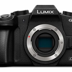 PANASONIC LUMIX G85 Body 4K Mirrorless Camera, Inbody Dual I.S 2.0, 16 Megapixels, 3 Inch Touch LCD, DMC-G85KBODY (USA BLACK)