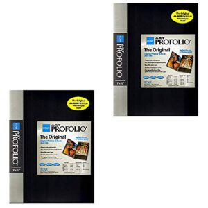 itoya art profolio storage/display book 9 in. x 12 in. 24 [pack of 2 ]