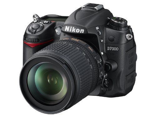 Nikon D7000 16.2 Megapixel Digital SLR Camera with 18-105mm Lens (Black)