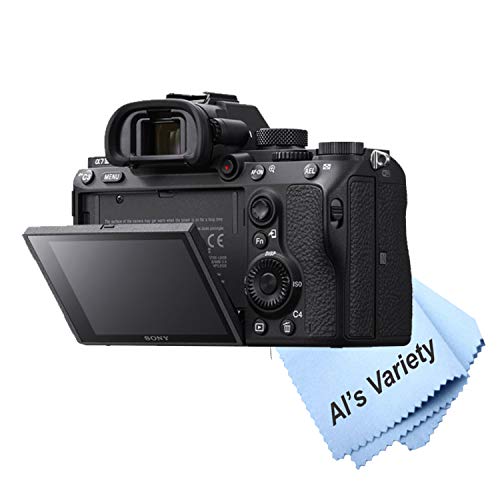 Sony Alpha a7 III Mirrorless Digital Camera(No Lens) + Shot-Gun Microphone + LED Always on Light+ 64GB Extreme Speed Card, Gripod, Case, and More (26pc Video Bundle)