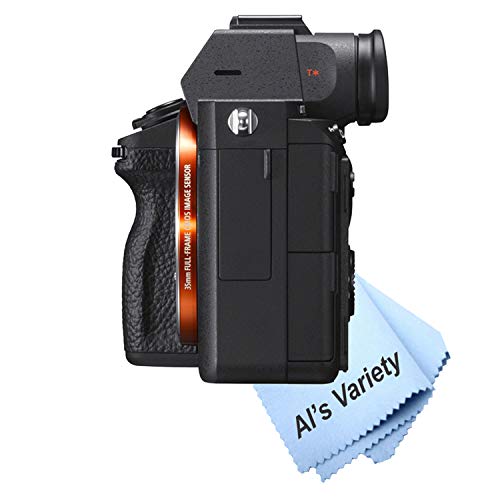 Sony Alpha a7 III Mirrorless Digital Camera(No Lens) + Shot-Gun Microphone + LED Always on Light+ 64GB Extreme Speed Card, Gripod, Case, and More (26pc Video Bundle)