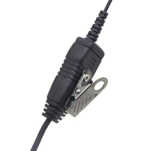 Kymate HKLN4455 HKLN4602 CLP1010 CLP1040 CLP1060 CLP446 CLP1083e CLP446e CLPe Plus Earpiece with PTT Mic for Motorola Solutions Business Radios Single Pin Shotr Cord Swivel Headset