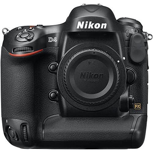 Nikon D4 16.2 MP CMOS FX Digital SLR with Full 1080p HD Video (Body Only) (OLD MODEL)