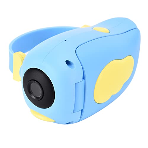 Entatial Kids Camera, 400mAh Battery Children Digital Camera Safe ABS 100° Viewing Angle for Gift for Toy(Blue)