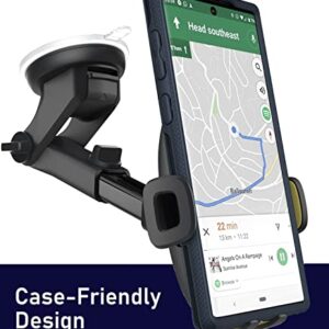 Encased XL Phone Holder for Google Pixel 6, 6 Pro Car Mount - Dash/Windshield Mounting with Large Case-Friendly Phone Grips (Ultra-Secure Suction Base)