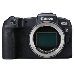 Canon EOS RP Mirrorless DSLR Camera Body, Lens Converter, Lexar 633x U3 64GB Memory Card, Monopod and Spare Battery