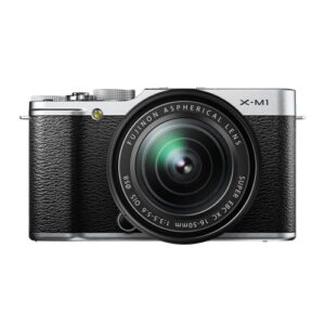 fujifilm mirror-less single-lens x-m1 lens kit silver f x-m1s / 1650kit [international version, no warranty]