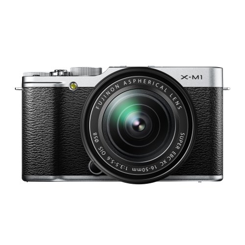 FUJIFILM Mirror-Less Single-Lens X-M1 Lens kit Silver F X-M1S / 1650KIT [International Version, No Warranty]