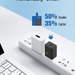 USB C Wall Charger(2 Pack) - 20W USB C Charger PD Fast Charger Block Compatible with iPhone 13