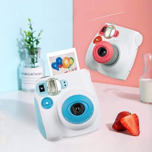 LKYBOA Children's Digital Camera Toy HD Photo Printable Student Mini SLR Gifts for Boys and Girls (Color : A)