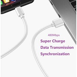 Super Charging Cable Replacement for Huawei P30 Pro 5A Supercharge USB Type C Cable, 3.3FT Super Fast Charge Type-C Cable for Huawei P20 Pro, Mate 20 Pro, Mate 10 Pro, P10 Plus, Mate 20 (White)