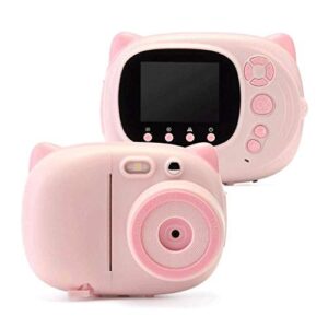 lkyboa pink children’s camera -children digital cameras kid action camera toddler video recorder child rechargeable camera