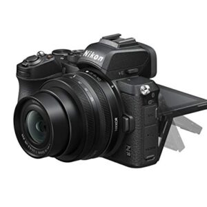 Nikon Z50 + Z DX 16-50mm + Z DX 50-250mm Mirrorless Camera Kit (209-point Hybrid AF, High Speed Image Processing, 4K UHD Movies, High Resolution LCD Monitor) VOA050K002