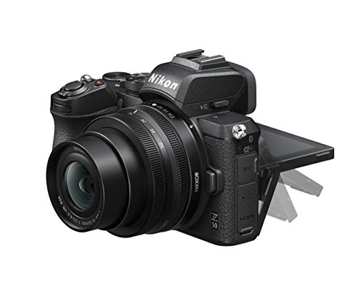 Nikon Z50 + Z DX 16-50mm + Z DX 50-250mm Mirrorless Camera Kit (209-point Hybrid AF, High Speed Image Processing, 4K UHD Movies, High Resolution LCD Monitor) VOA050K002