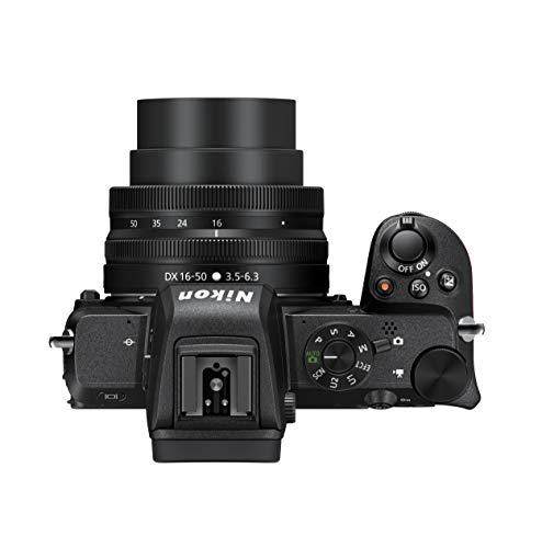 Nikon Z50 + Z DX 16-50mm + Z DX 50-250mm Mirrorless Camera Kit (209-point Hybrid AF, High Speed Image Processing, 4K UHD Movies, High Resolution LCD Monitor) VOA050K002