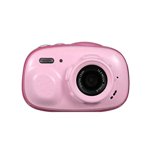 LKYBOA Child Camera -Kids Camera for Girls Gifts, Screen Shockproof Selfie Toy Camera with Flashlight,Mini (Color : Pink)